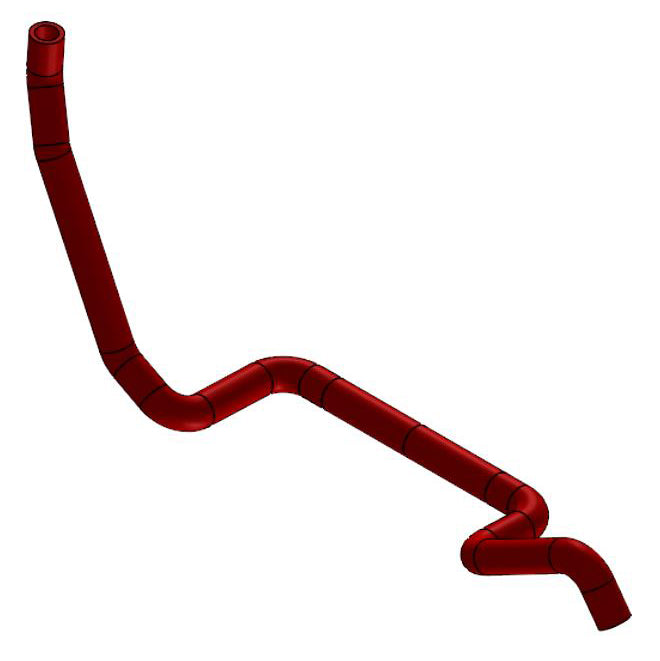 Customized Silicone Radiator Coolant Hose Kits for Motorcycles and Aut ...